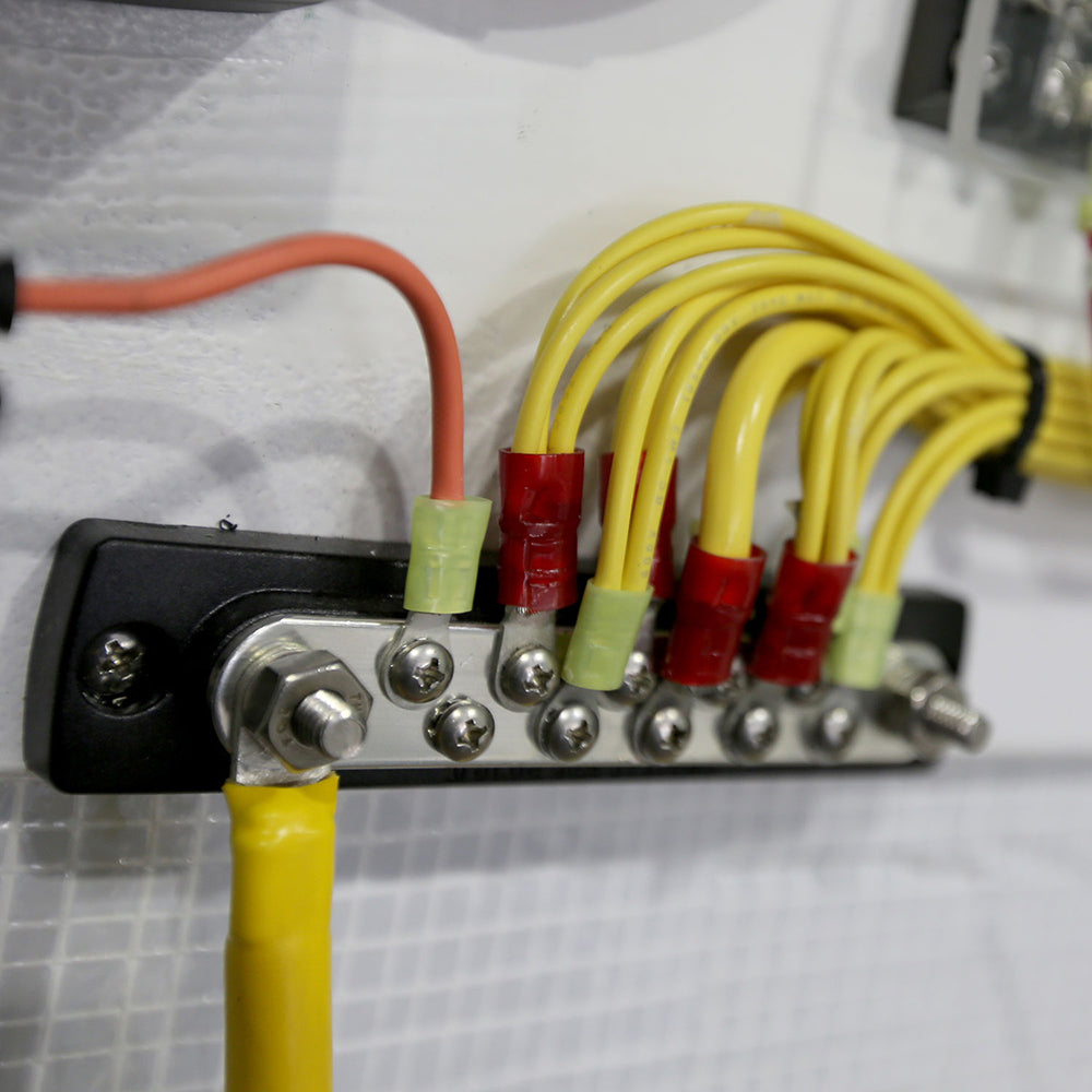 Blue Sea 2300 150AMP Common BusBar 10 x 832 Screw Terminal wCover 2300 ...